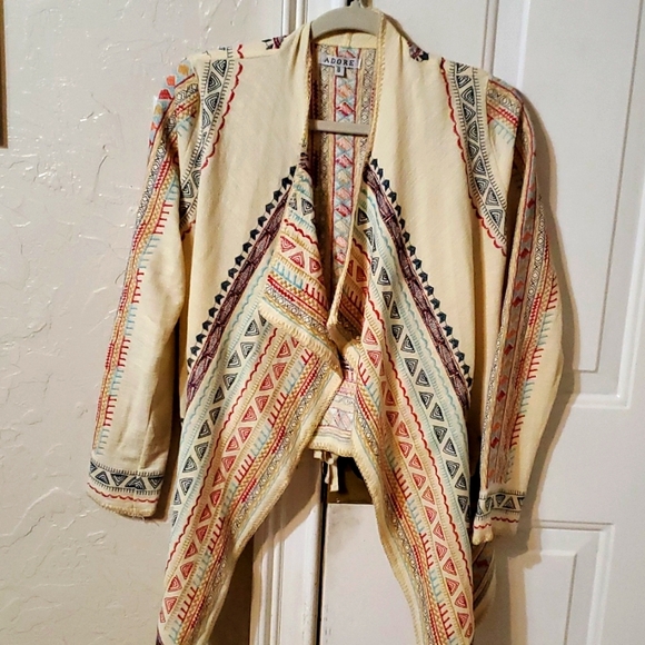 Adore | Jackets & Coats | Adore Embroidered Jacket | Poshmark